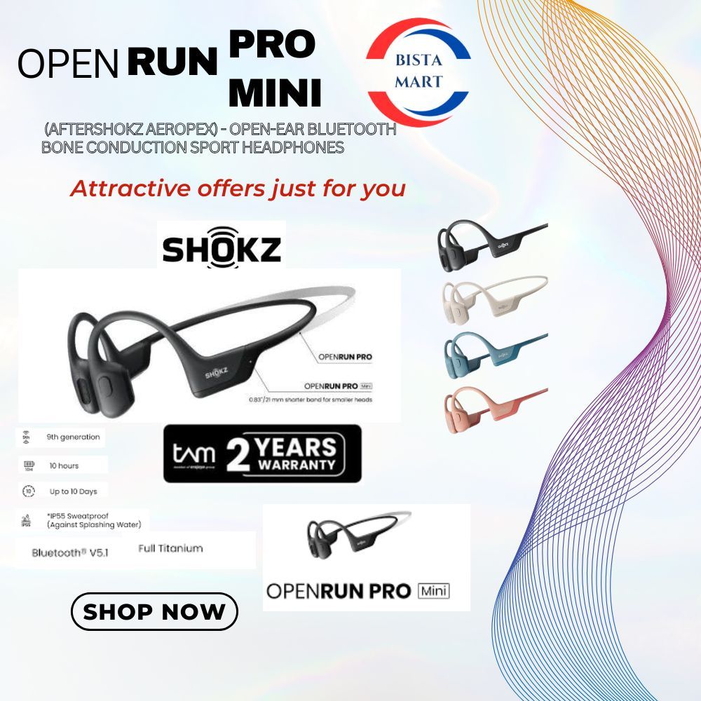 Jual Shokz OpenRun Pro Mini Wireless Bone Conduction Headphone Open Run ...