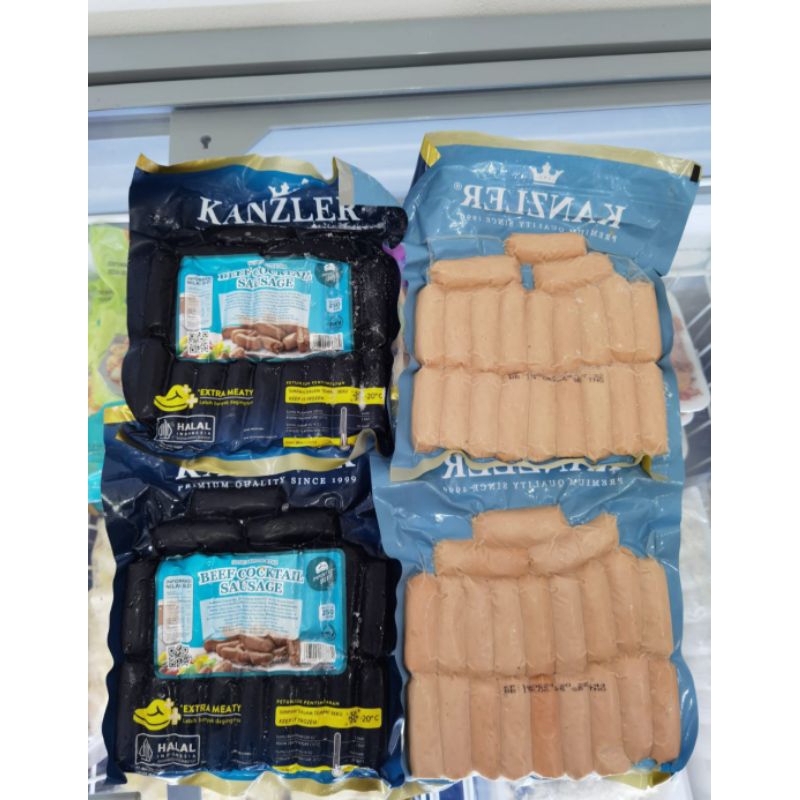 Jual SOSIS KANZLER 250G BEEF COCKTAIL SAUSAGE / SOIS KANZLER MINI ...