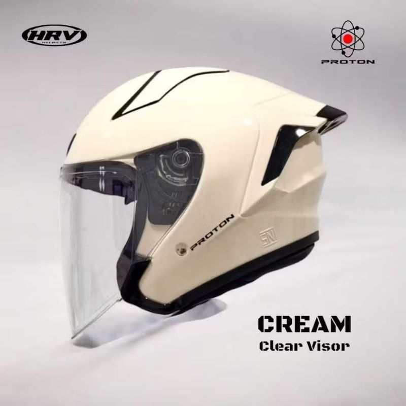 Jual HELM HRV PROTON SOLID FULL WARNA ORIGINAL PRODUK | Shopee Indonesia