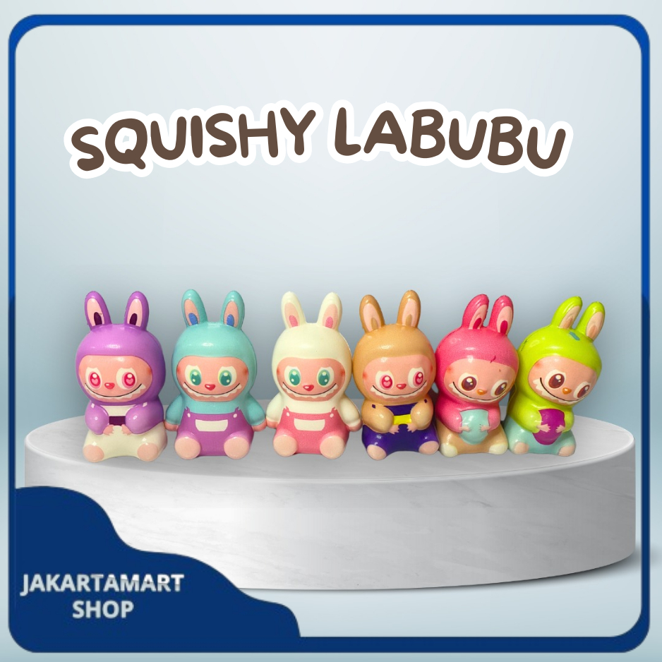 Jual JMT Mainan Squishy Model Labubu Mainan Squishy Karakter | Shopee ...