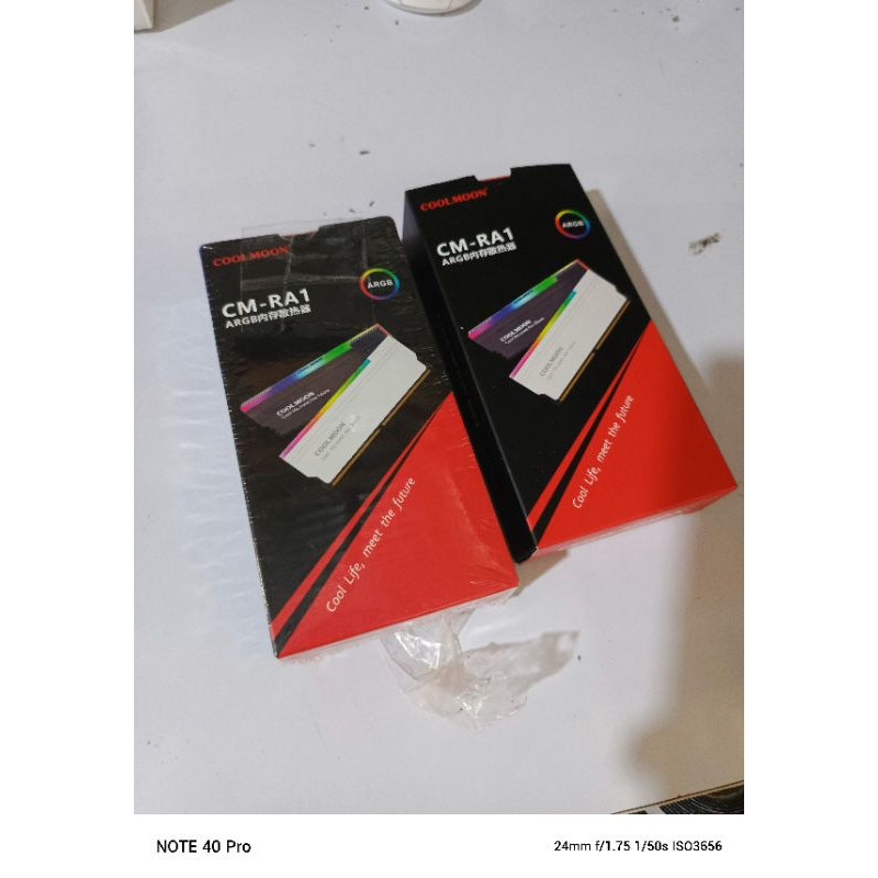 Jual coolmon memory RAM heatsink ARGB putih | Shopee Indonesia