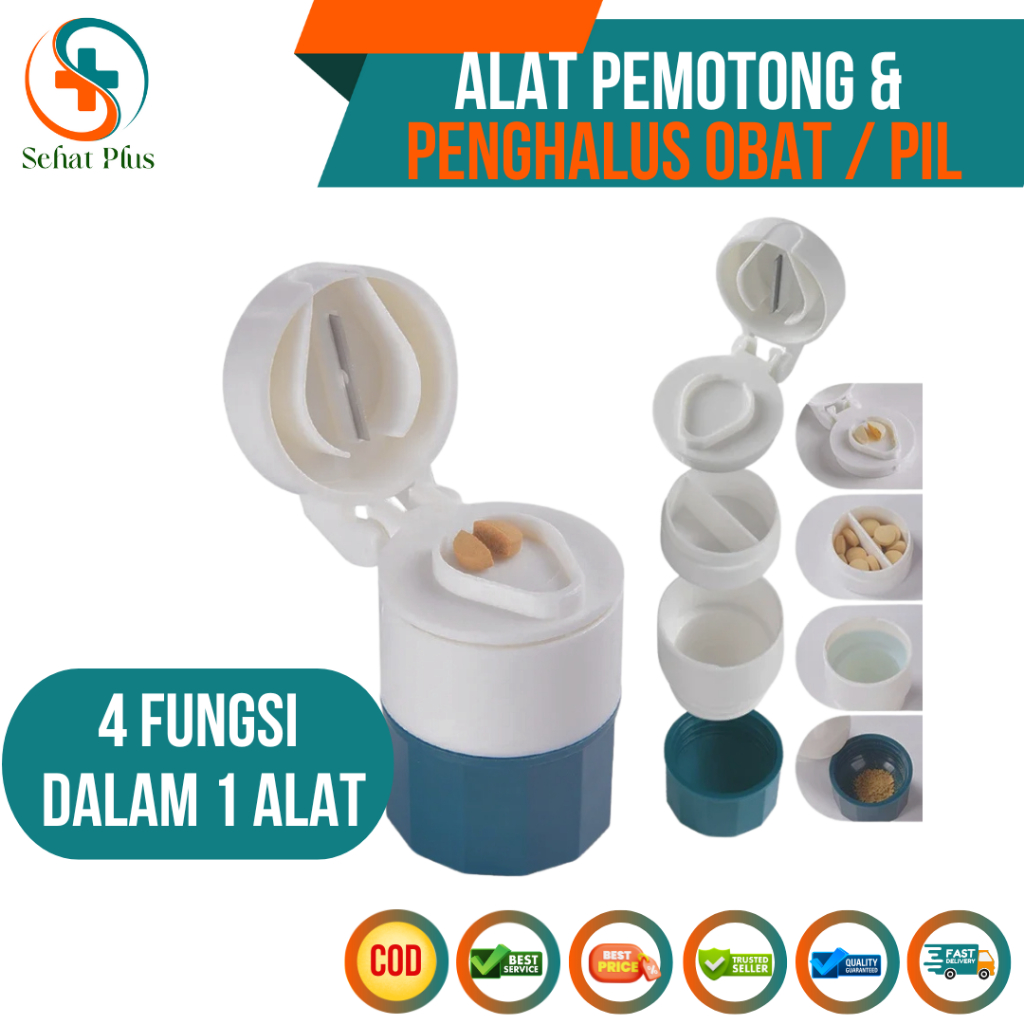 Jual Alat Pemotong Penghalus Obat Penggerus Pemecah Penghancur Obat ...
