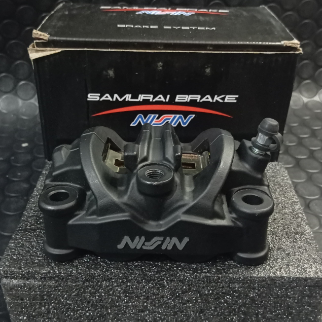 Jual CALIPER/KALIPER MONOBLOCK 4 PISTON PITCH 100 SET BREKET NINJA RX KING DISC 300MM | Shopee ...