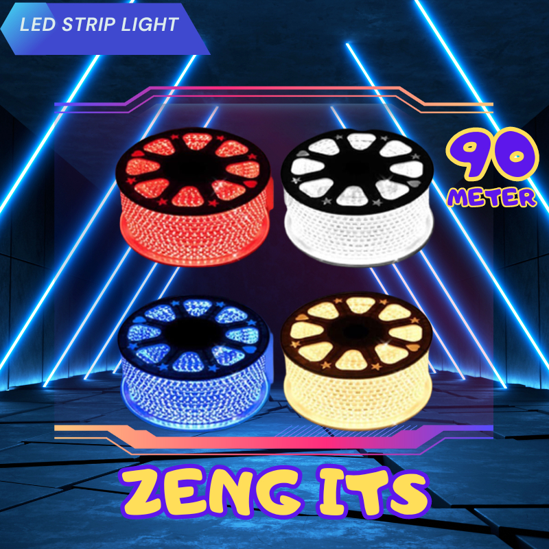 Jual Lampu LED Strip/Lampu LED Strip Berwarna Selang SMD 90 Meter/Roll ...