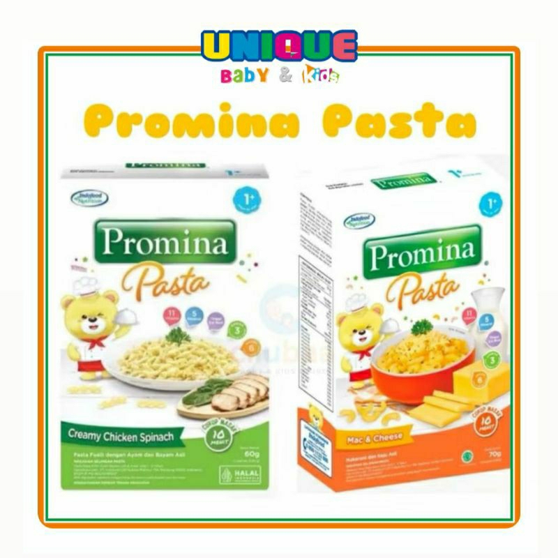 Jual Promina Pasta Mac and Cheese & Creamy Chicken Spinach 1+ 70g ...
