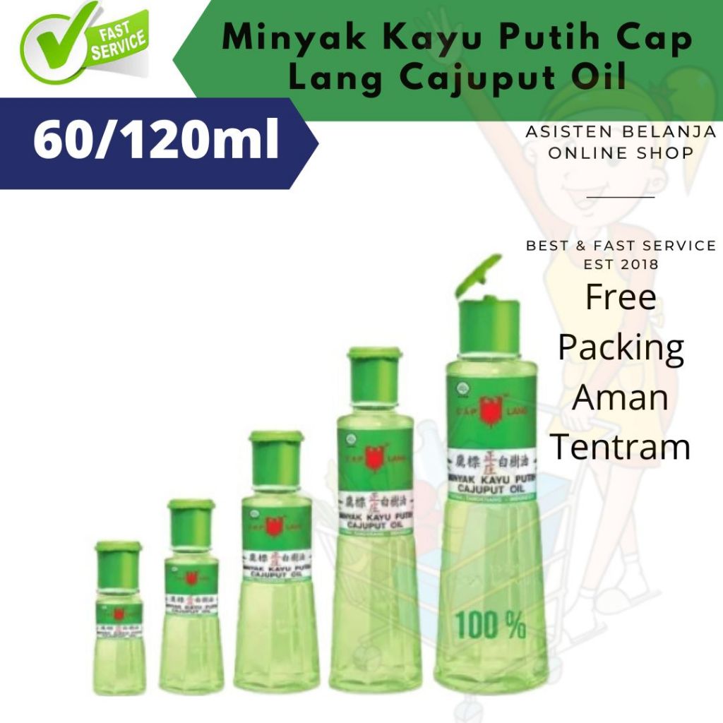 Jual Minyak Kayu Putih Cap Lang Caplang Cajuput Oil 30ml 60ml 120ml | Shopee Indonesia