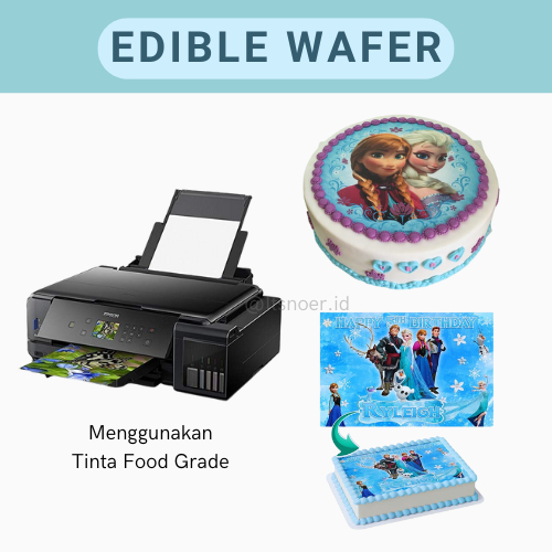 Jual EDIBLE WAFER PAPER Printing Bisa Custom | Shopee Indonesia