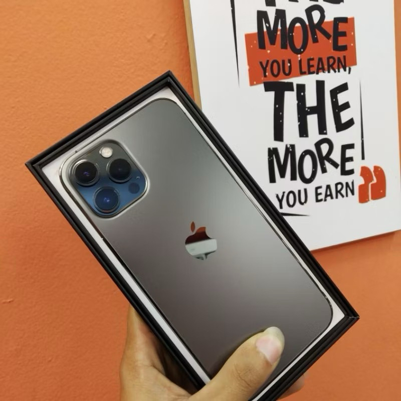Jual iphone 12 pro max 128GB Inter second Like New Mulus Lengkap Fullset -Original | Shopee ...
