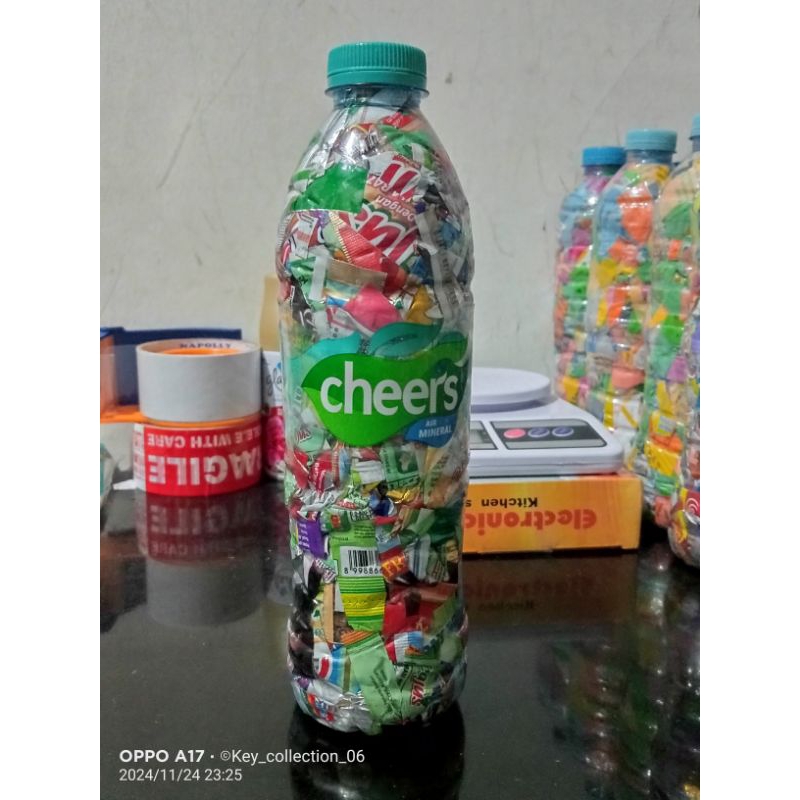 Jual Ecobrick botol Cheers 600ml | Shopee Indonesia