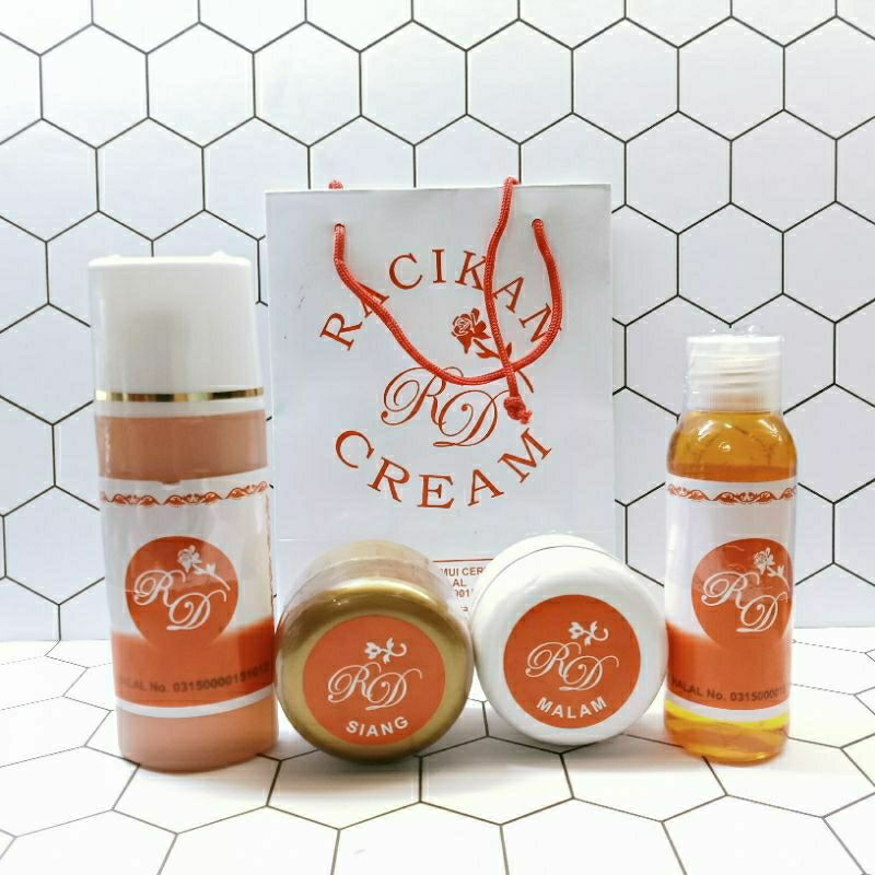 Jual Paket Racikan Cream RD 4in1 Whitening Original | Shopee Indonesia