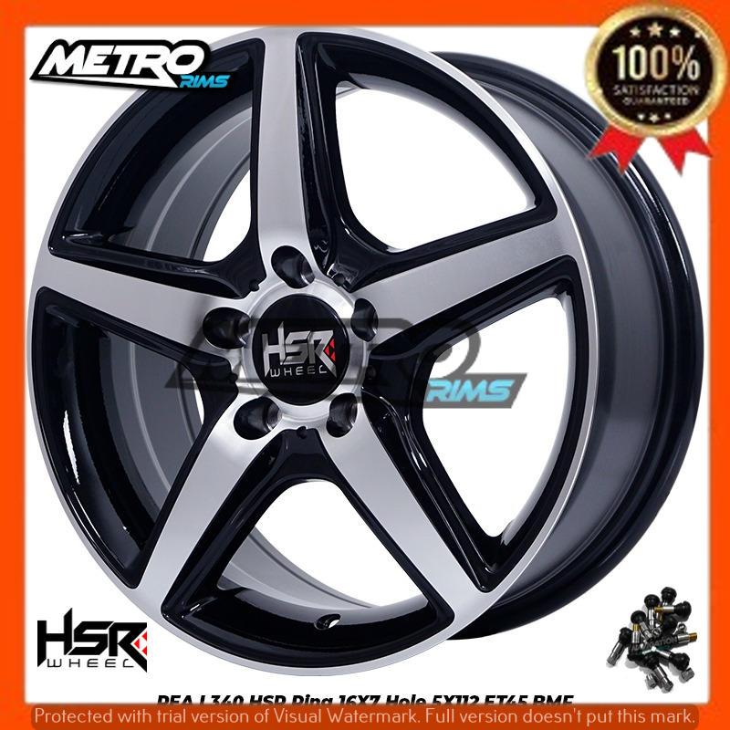 Jual PELEK VELG MOBIL SPORTY R16 RING 16 HSR REA L340 UNTUK MOBIL MINI COOPER NEW AUDI SCIROCCO ...