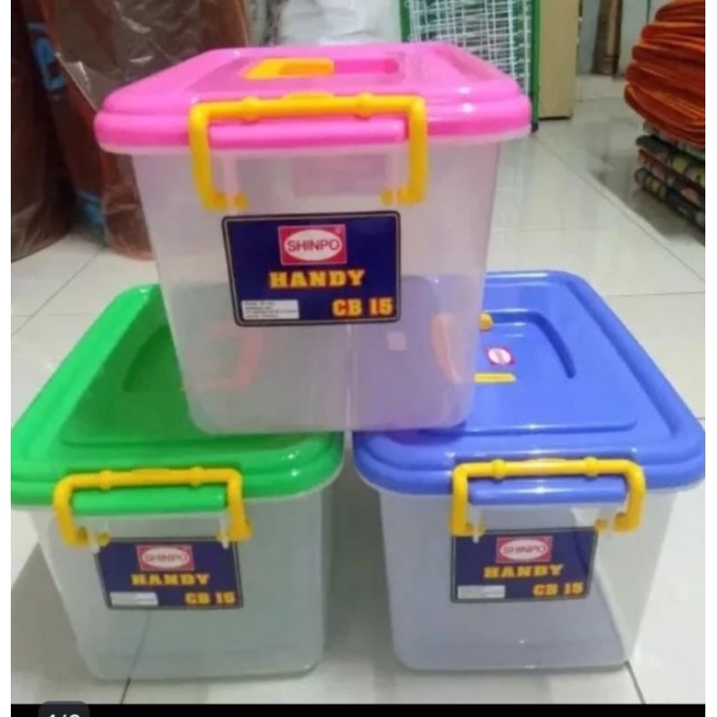 Jual KHUSUS GOSEND SHINPO - Container Box Ukuran 15-25-30-45-52-70-82 ...