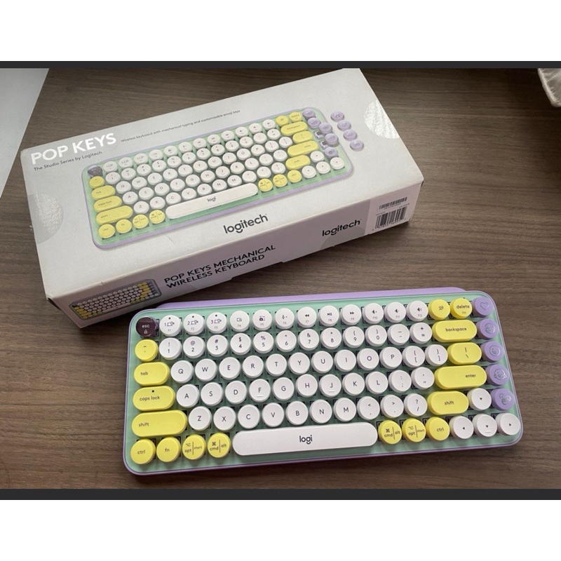 Jual Logitech Pop Keys Keyboard Daydream | Shopee Indonesia