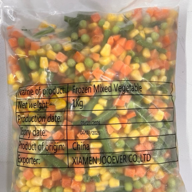 Jual Frozen Mix Vegetable 4 ways Mix Sayur 4 ways Beku 1kg | Shopee ...