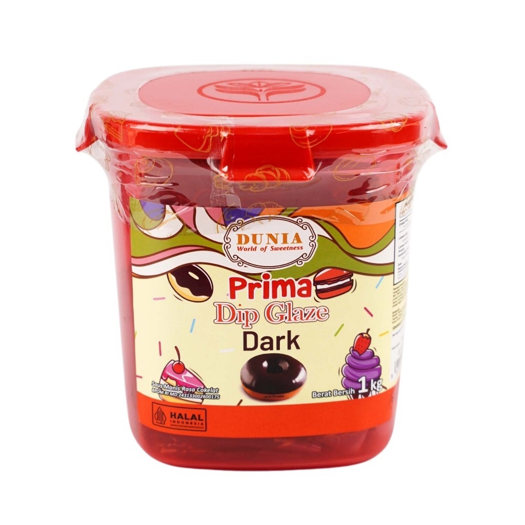 Jual Dunia Prima Dip Glaze Donat 1 Kg - Donut Topping 1Kg | Shopee ...
