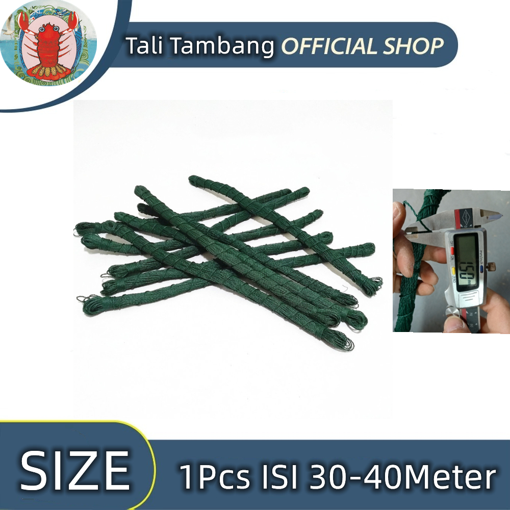 Jual Tali Tambang kecil 1.5mm 36-50m tali tambang layangan tali padi ...