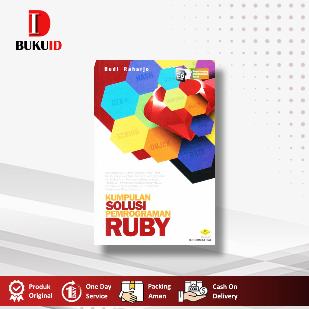 Jual Buku Kumpulan Solusi Pemrograman Ruby - Budi Raharjo | Shopee ...