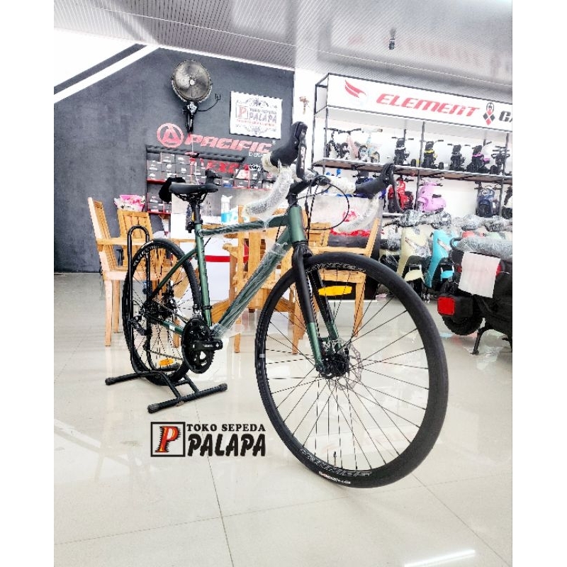 Jual SEPEDA BALAP 700C ELEMENT CURVED 8 LT ROADBIKE Road Bike | Shopee Indonesia