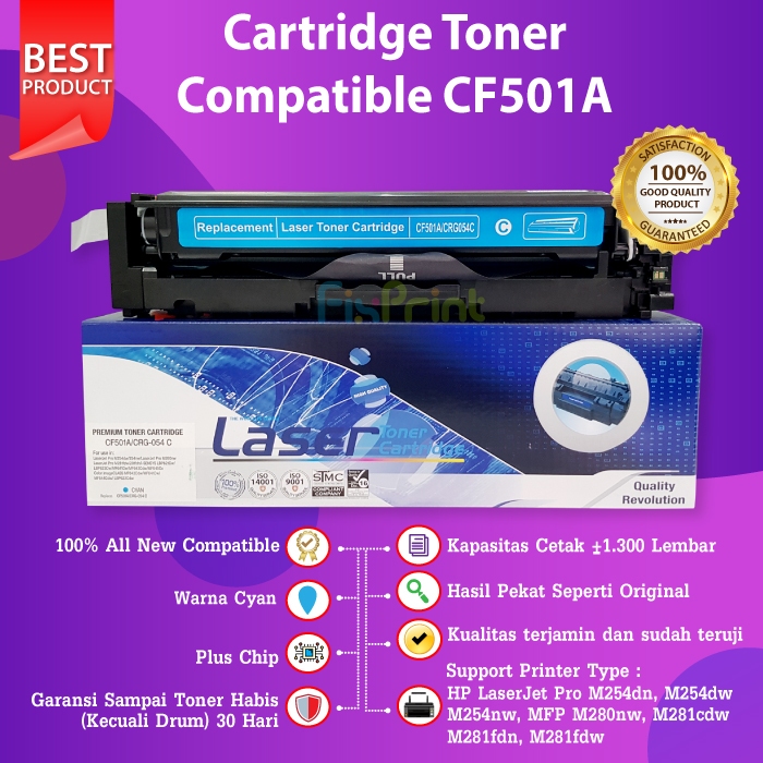 Jual FixPrint Cartridge Toner Compatible Universal 201A 202A Cyan ...
