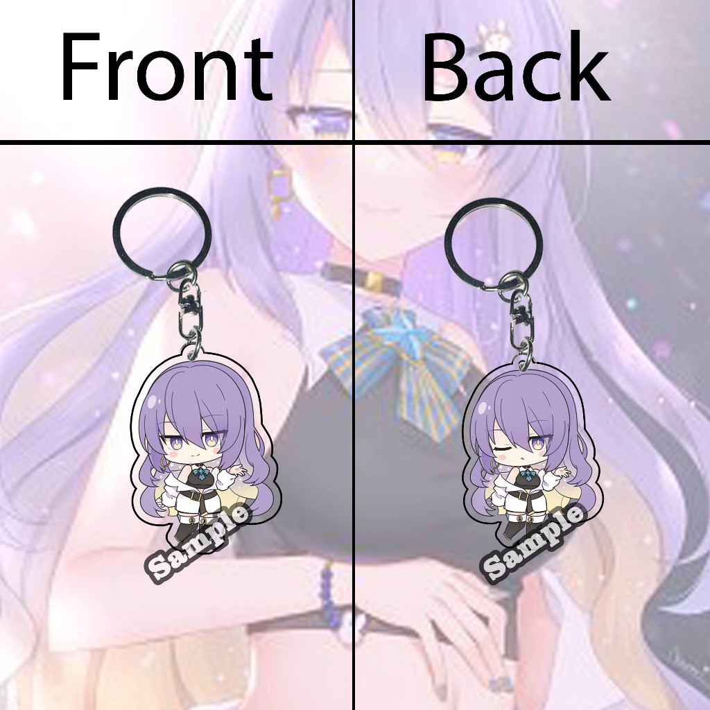 Jual Gantungan Kunci Hololive Moona Hoshinova BB 01 - Ganci - Key Chain ...