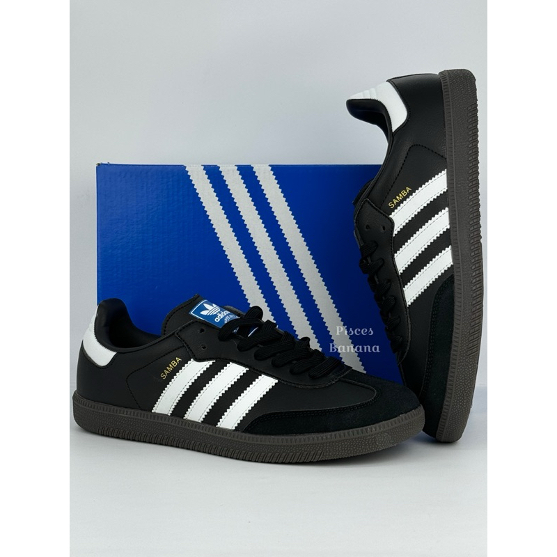 Jual Sepatu Samba OG Black White | Shopee Indonesia