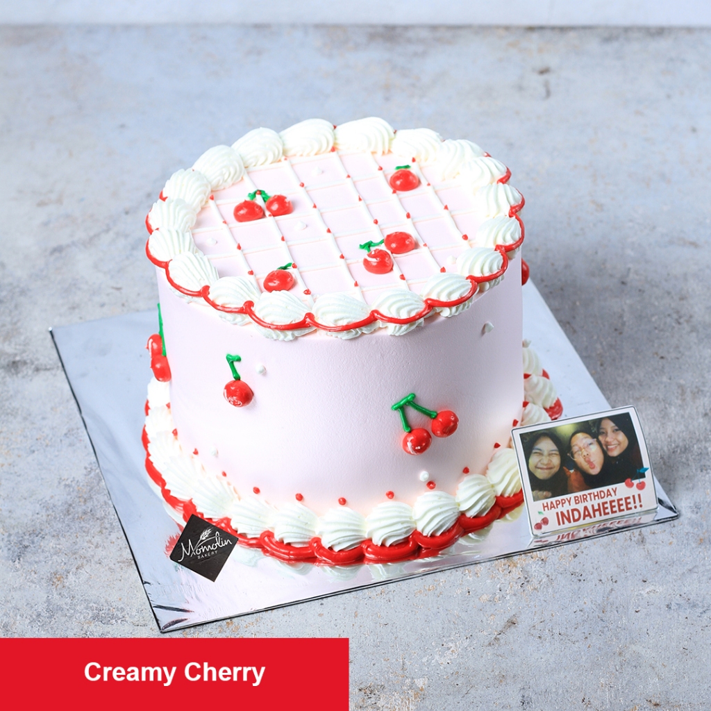 Jual Momolin Bakery Korean Cake Birthday - Kue Ultah Korean - Korean ...