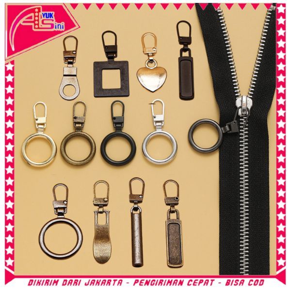 Jual AS Aksesoris Alat Penarik Resleting Universal Cantelan Retsleting ...