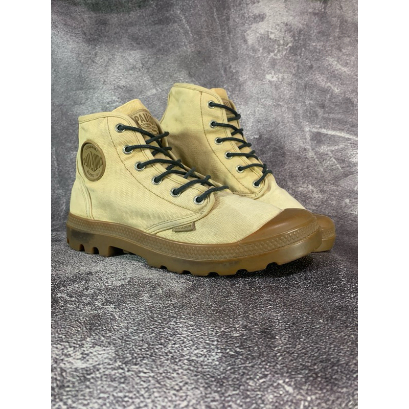 Jual Sepatu High Paladium full Coklat | Shopee Indonesia