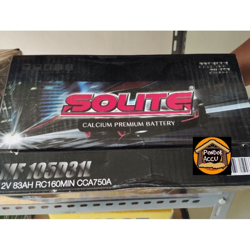 Jual Aki kering SOLITE 105D31L Pajero Dakar. Fortuner. Triton. Lexus. Land Cruisher | Shopee ...