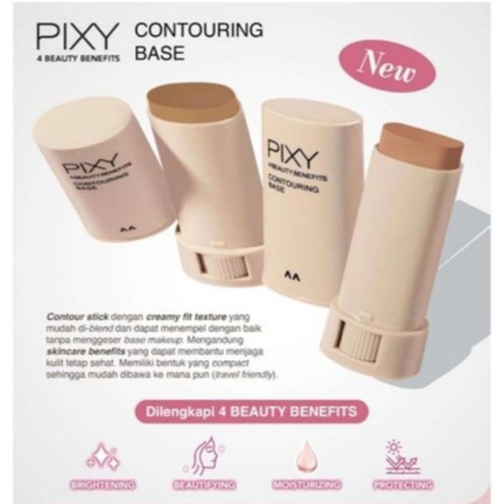 Jual PIXY 4 BEAUTY BENEFIT CONTOURING BASE | Shopee Indonesia