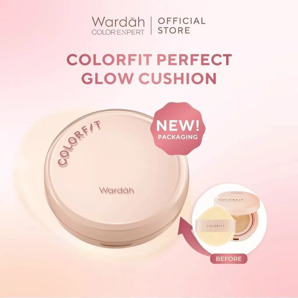 Jual New Shade Wardah Colorfit Perfect Glow Cushion SPF 40 PA Wardah ...
