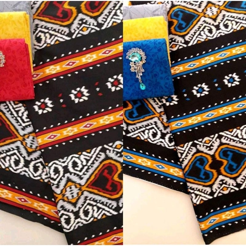 Jual Kain Batik Pekalongan Motif Songket Asmat | Shopee Indonesia
