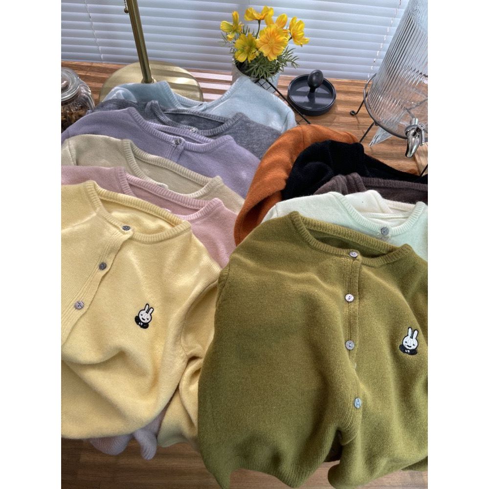 Jual [PREMIUM] Mishil Rabbit Cardi Korean Style// R-3/S-2 | Shopee ...