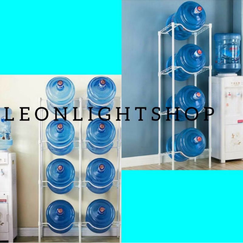 Jual KRISBOW RAK GALON 4 TINGKAT PUTIH/ACE TEMPAT PENYIMPANAN GALON AIR ...