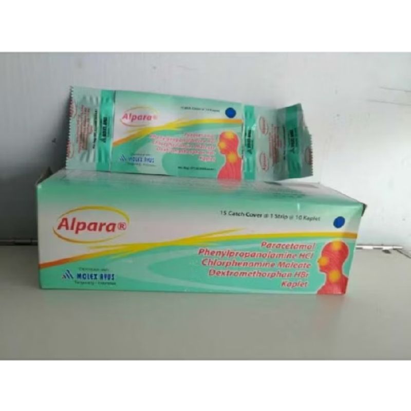 Jual Alpara lembaran 1strip isi 10tablet | Shopee Indonesia
