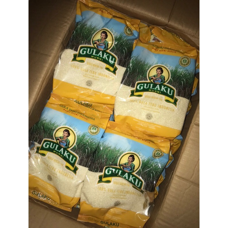 Jual Gulaku Gula Pasir Premium Kuning Kemasan 1kg | Shopee Indonesia