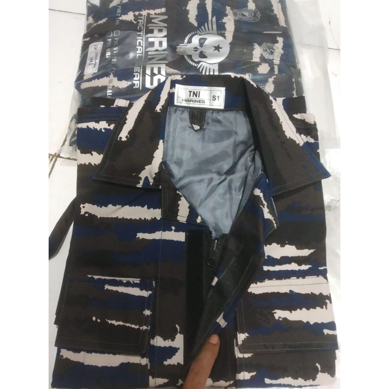 Jual Baju PDL Velbed Tactical Doreng Kri TNI AL waterproof Terbaru | Shopee Indonesia