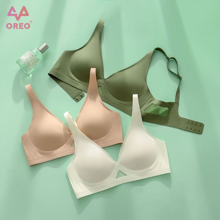 Jual OREO [3PCS] -633- Bra Seamless Kait Belakang Tanpa Kawat Sport Bra/ BH Zero Feel Bralette ...