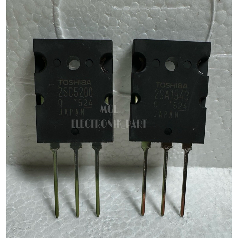Jual TRANSISTOR 2SC 5200- 2SA1943 Lot 524 | Shopee Indonesia