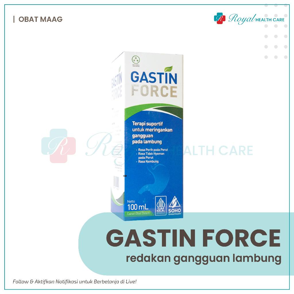 Jual GASTIN FORCE 100 ML Meredakan Gangguan Lambung Dan Nyeri Perut ...