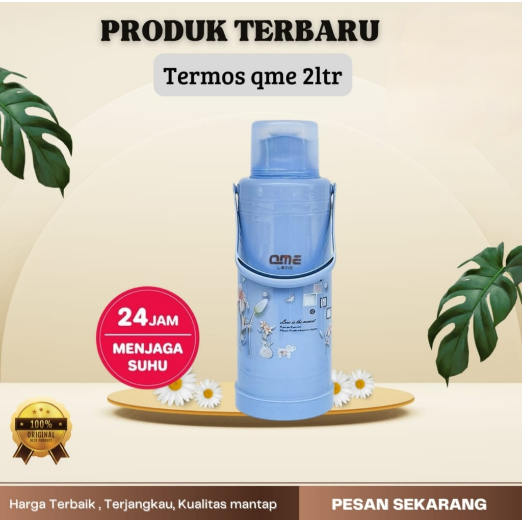 Jual Termos Air Panas QME 2 Liter | Shopee Indonesia