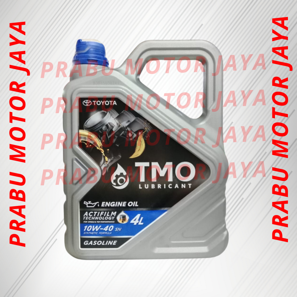 Jual TMO BENSIN 10W-40 SN TOYOTA MOTOR OIL ORIGINAL GENUINE 4LITER ...