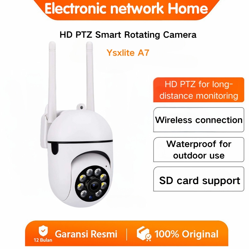 Jual V380 PRO/ Ysxlite A7 CCTV Wifi Mini CCTV Security Cameras Outdoor ...