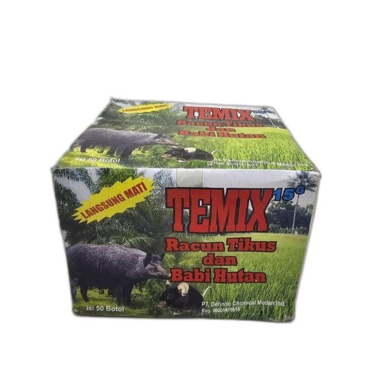 Jual UMPAN RACUN TIKUS DAN BABI HUTAN TEMIX 15GR | Shopee Indonesia
