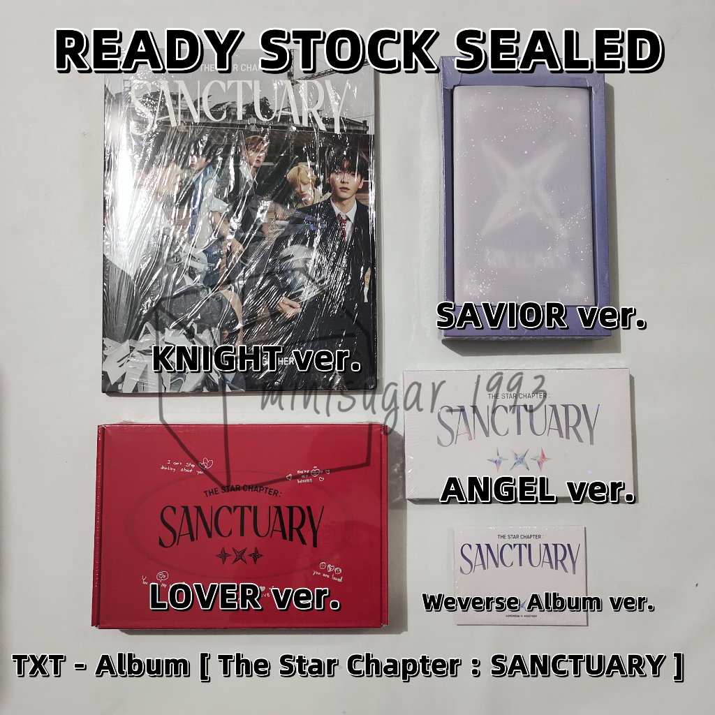 Jual [ READY STOCK SEALED ] TOMORROW X TOGETHER ( TXT ) - Album [ 별의 장: SANCTUARY ] / The Star ...