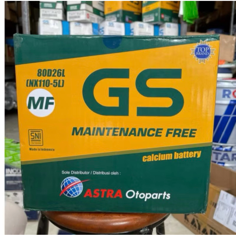 Jual Aki Gs Astra Mf untuk mobil TOYOTA Fortuner Diesel, Innova Diesel, Hilux, Lexus. ISUZU D ...