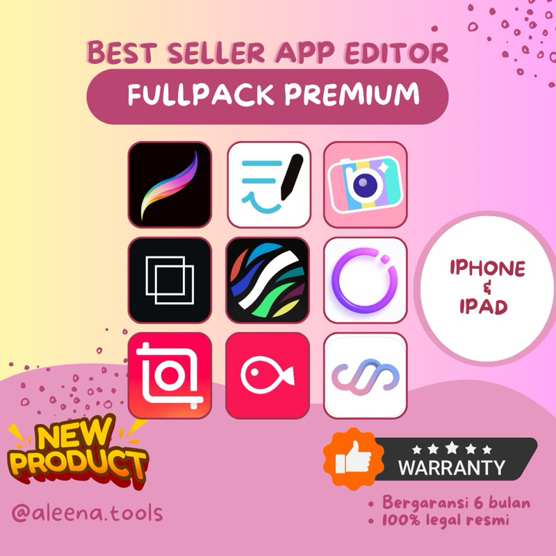 Jual DAZZCAM PRO IOS LIFETIME, STORY ART, SCRL PRO IOS, PROCREATE IPAD IOS, PROCREATE DREAMS ...