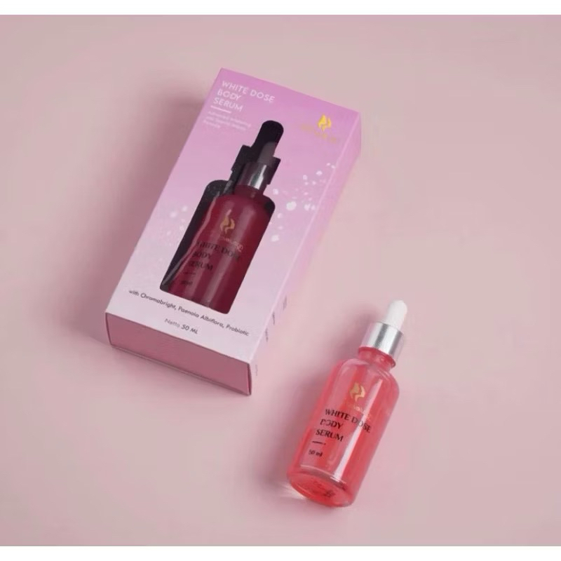 Jual House Of Beauty Body Serum Booster Whitening Serum Merah Pencerah ...