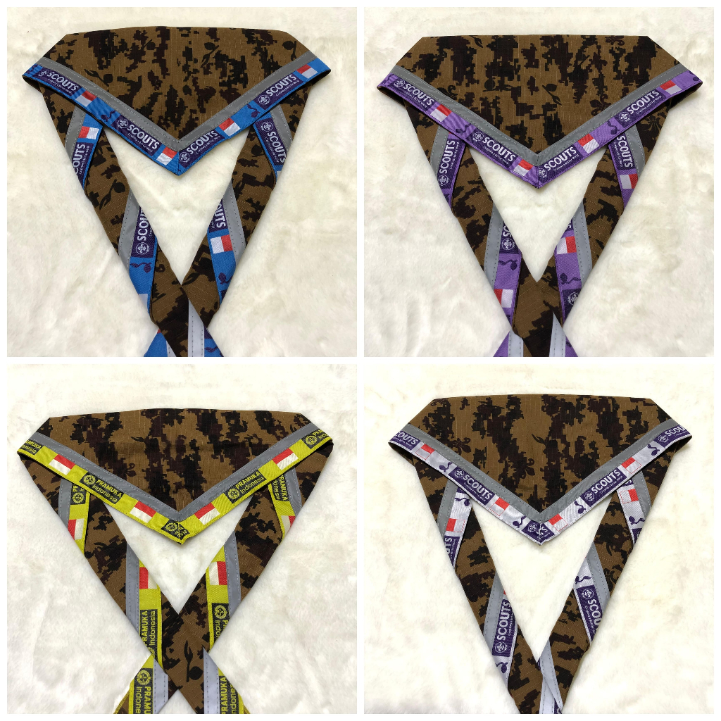 Jual SCRAF LORENG PRAMUKA LIS BORDIR SCOUT MENYALA/SCRAP MOVEN | Shopee ...