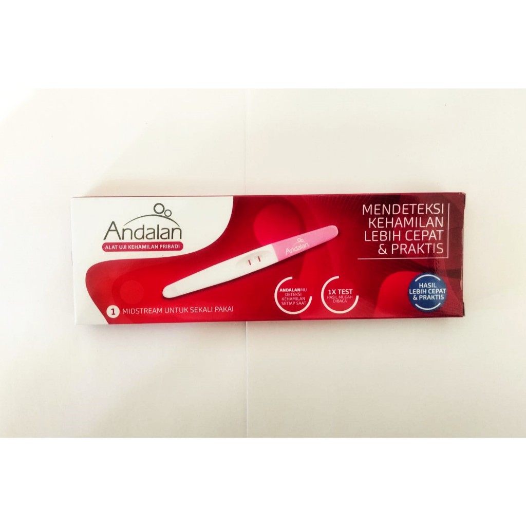Jual Test Pack Andalan Midstream Tespek Pregnancy - 1 Strip | Shopee ...